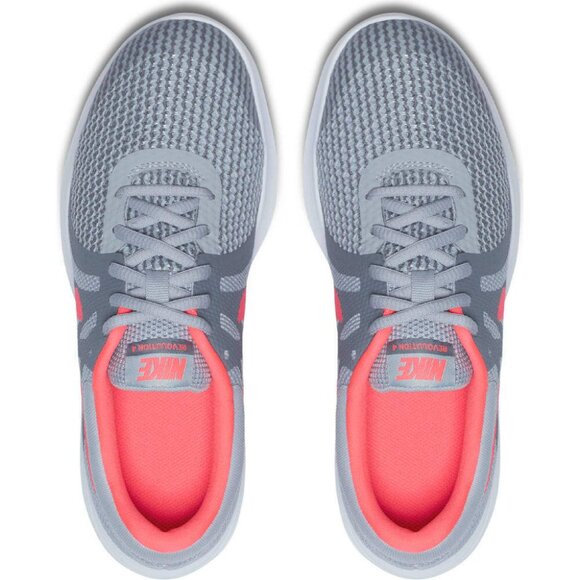 Nike | Shoes | Youth Girls Nike Revolution 4 Wolf Greyracer Pink ...